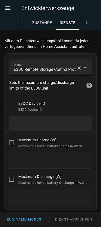 E3DC Integration - Integrationen - simon42 Community