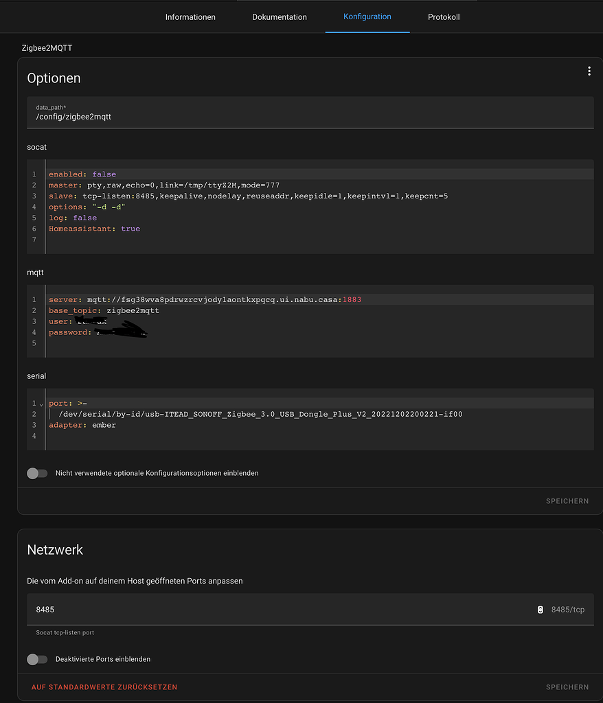 Zigbee2Mqtt läuft nicht mehr korrekt - Allgemein - simon42 Community