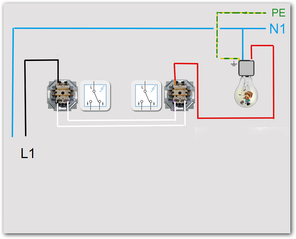 Shelly für einfache Wechselschaltung - Shelly - simon42 Community