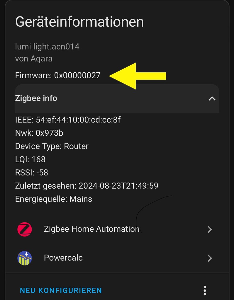 Zigbee Lampen schalten sich selbstständig ein - ZHA - simon42 Community