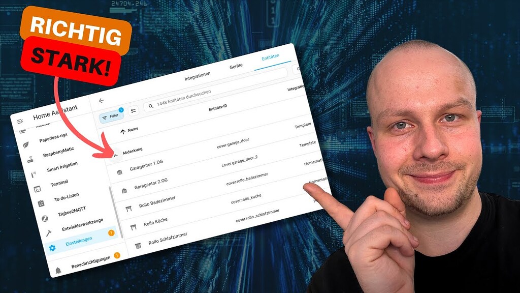 Home Assistant Update 2024.5 - Mehr Organisation bei Entitäten ...