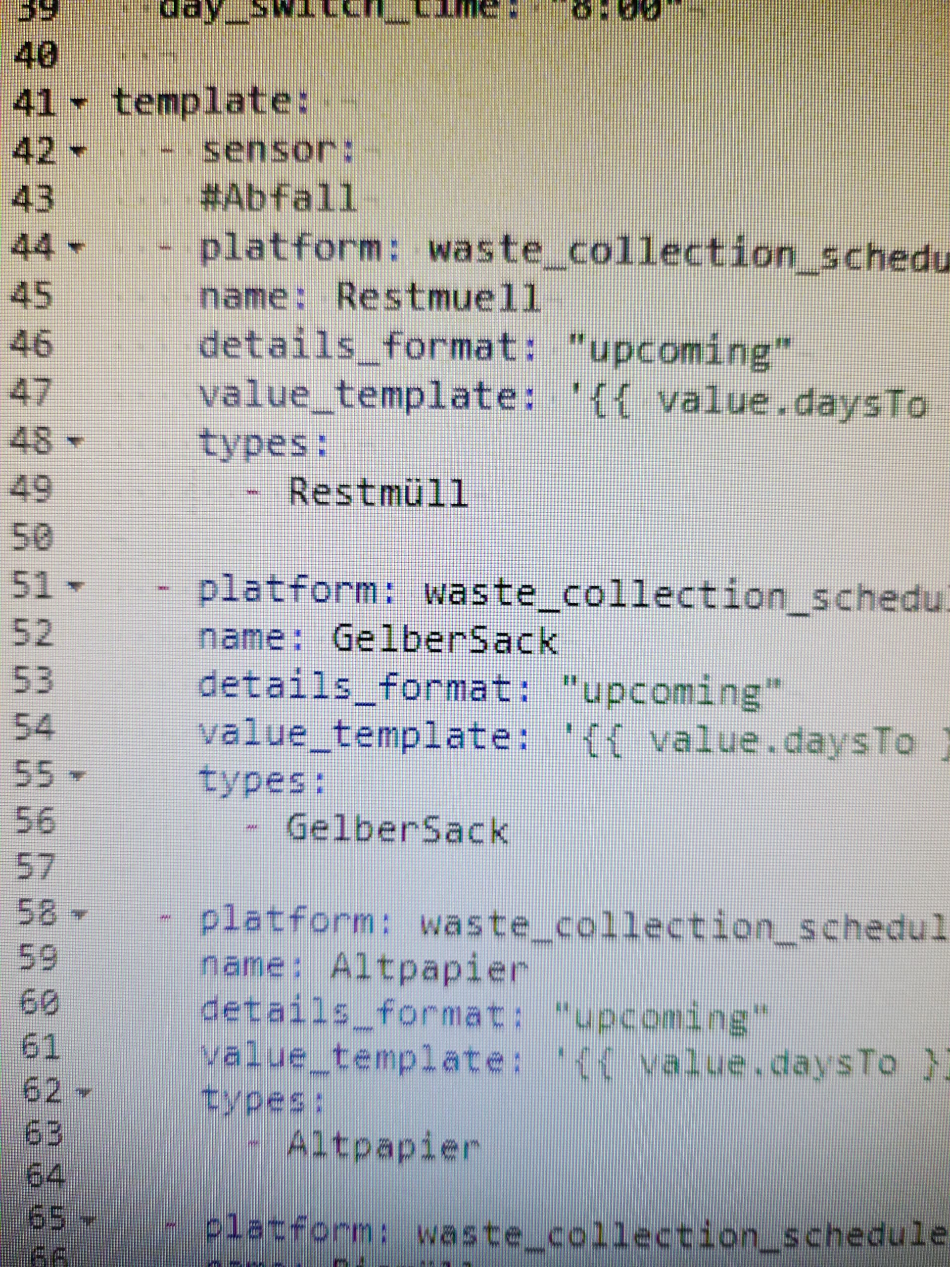 Sensor in config.yaml anlegen? - Allgemein - simon42 Community
