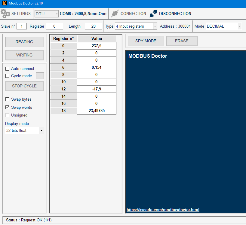 SDM120M Modbus Energie/Leistungszähler - Integrationen - simon42 Community