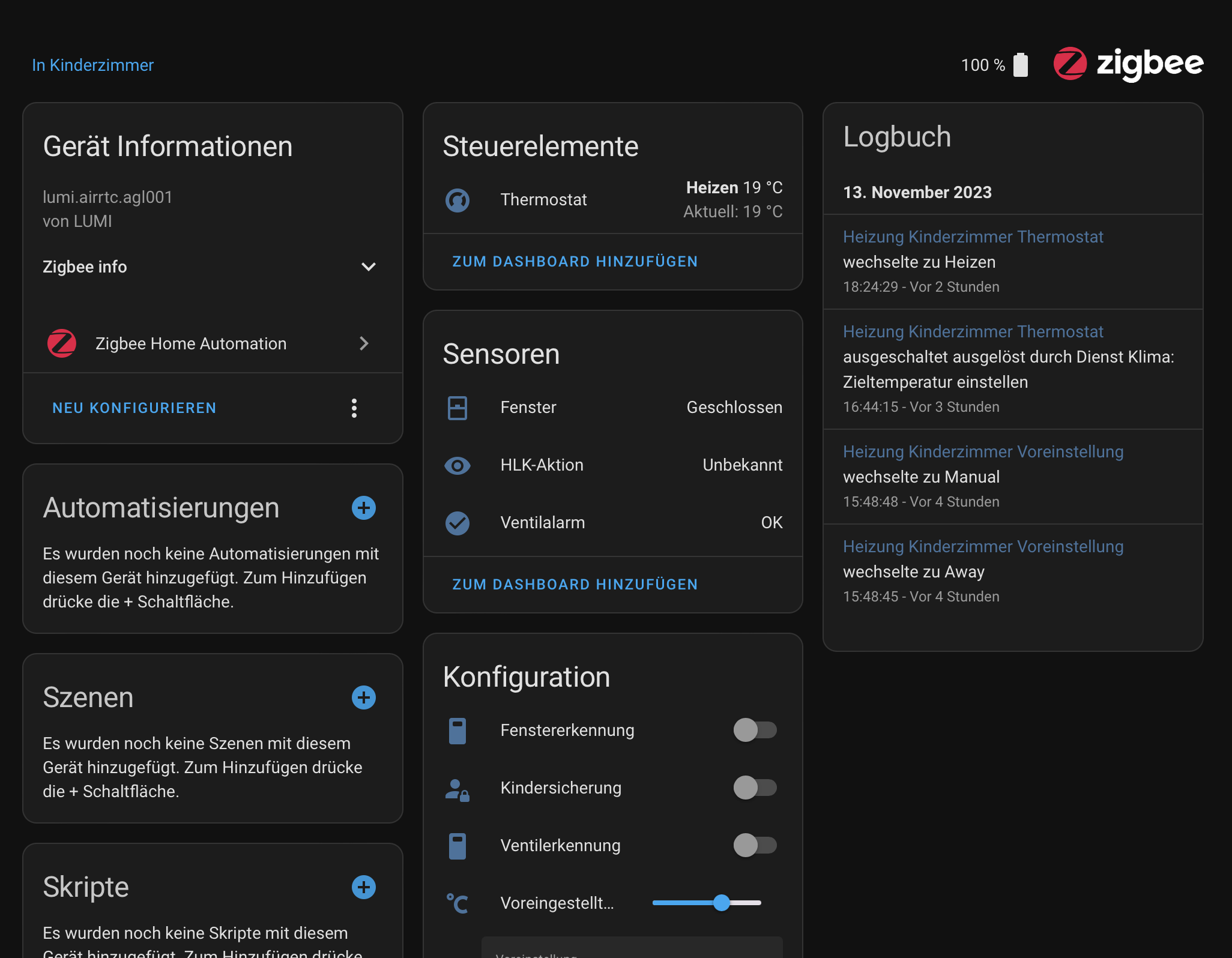 Better Thermostat & aqara E1 - Allgemein - simon42 Community