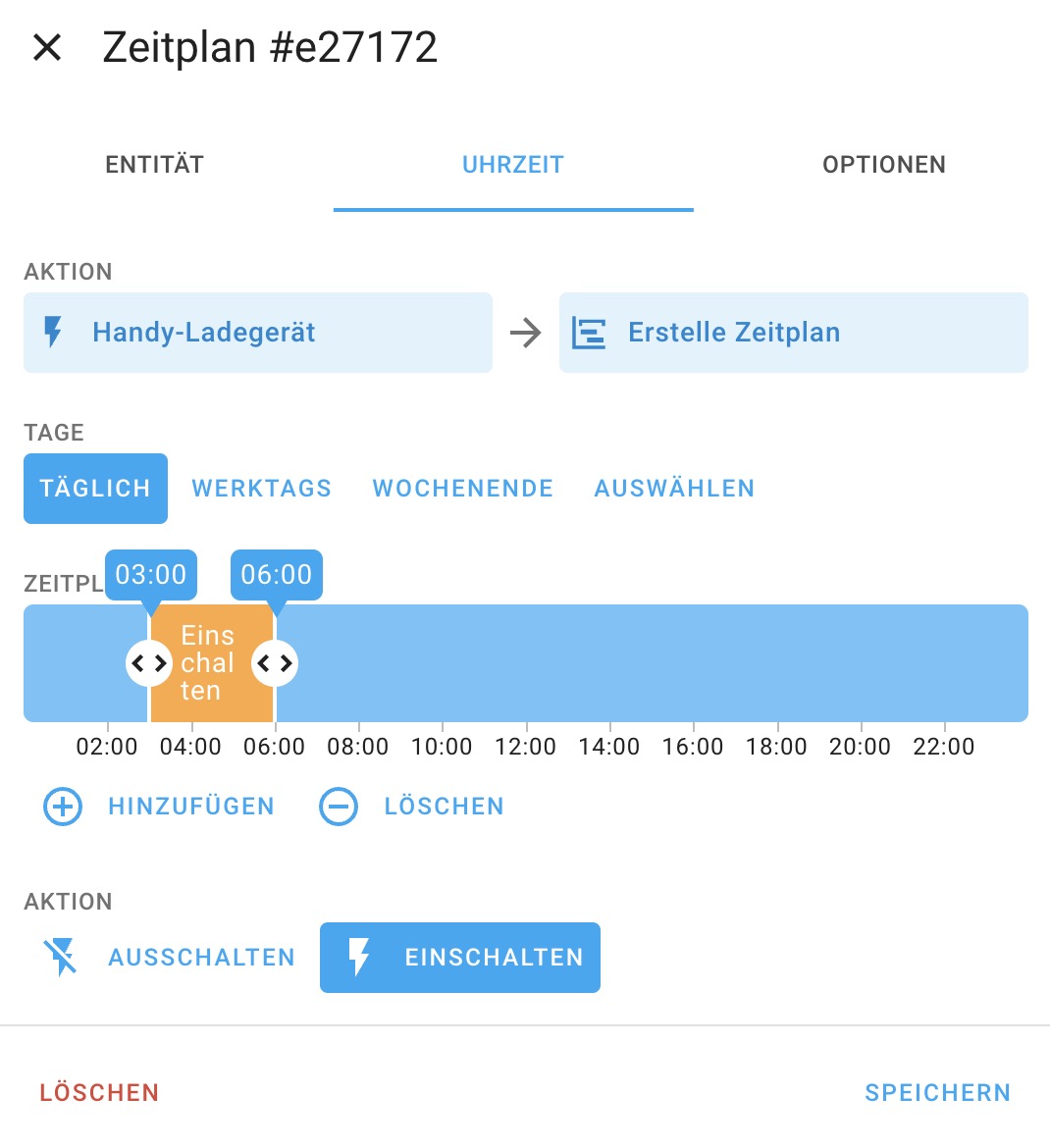 Zeitschaltuhr - timer - Automationen - simon42 Community