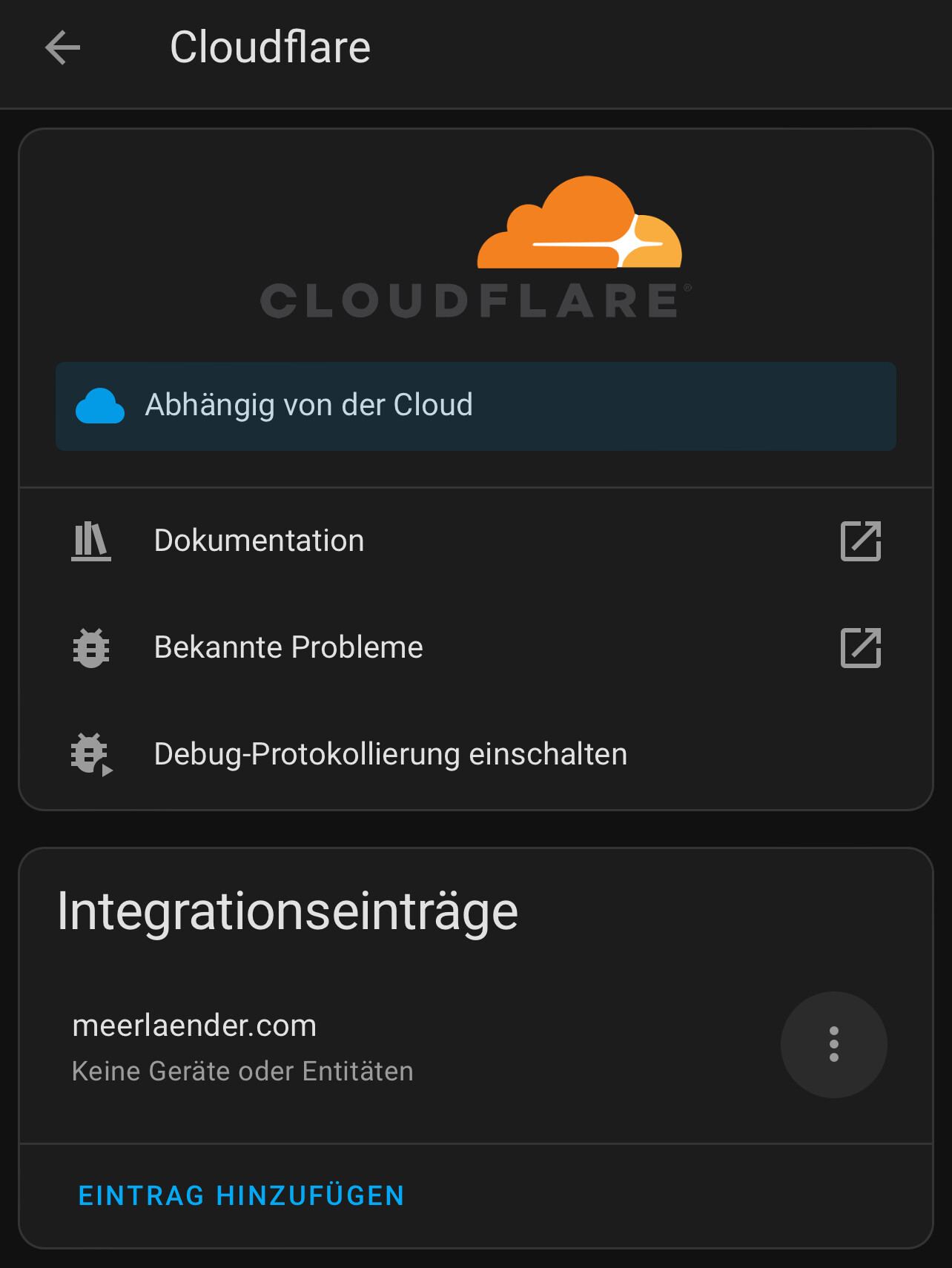 HA mit Cloudflare mit I-Host Anfängerprobleme - Allgemein - simon42 Community