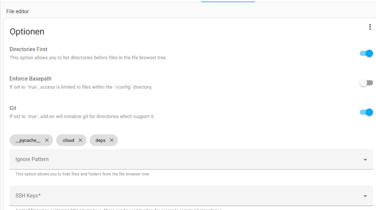 File editor add on sieht das Filesystem nicht - Allgemein - simon42 ...
