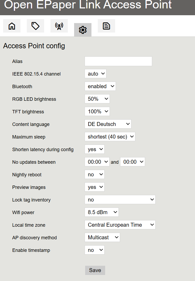 OpenEPaperLink - Problem mit AP - Installation, HW & HA-OS - simon42 Community