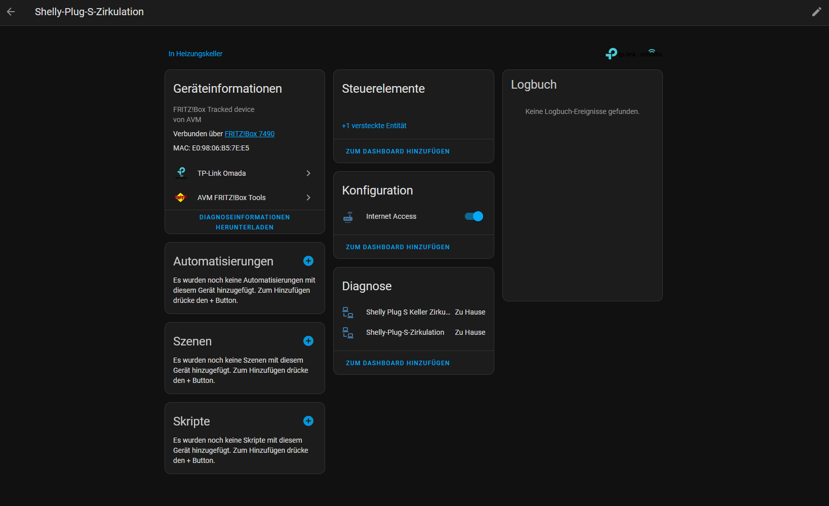 Gerät löschen, aber wie? - Integrationen - simon42 Community